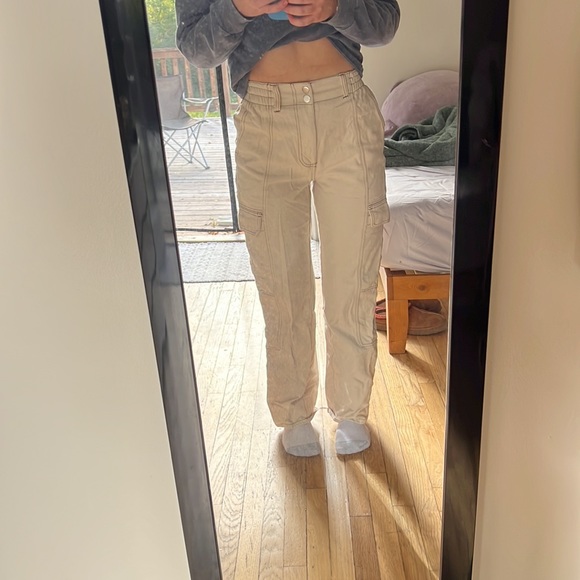 Tilly's | Jeans | Tan Cargo Pants Rsq Brand Brown Stitching Size Sm ...